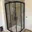 VTI 38" W X 38" D X 72" H Framed Round Shower Enclosure With Base & Reviews | Wayfair